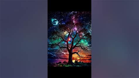 Colour Full Tree Youtube