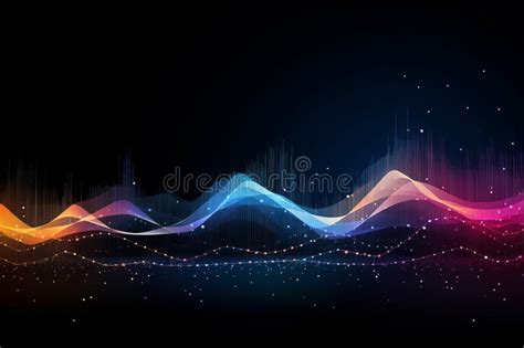 Digital Graphic Abstract Background For Technological Processes Neural Networks Digital Data