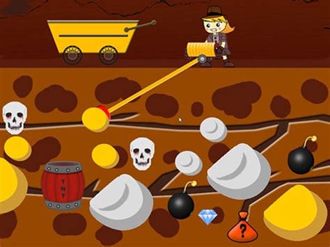 免费在线玩lady Gold Miner游戏 终极游戏🕹️ Crazygames By Poki