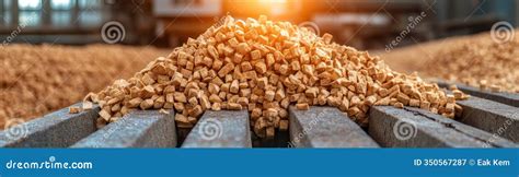 Biomass Facility Structure Is Highlighted In A Minimalist Blueprint Of