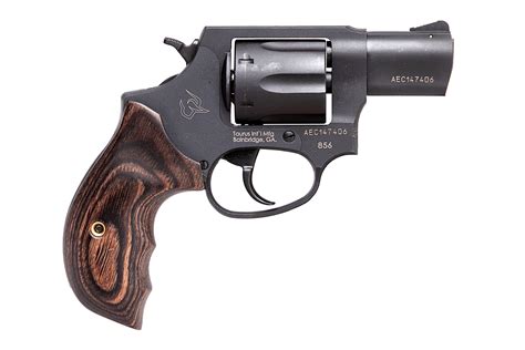 Taurus 856 38 Special Double Action Revolver With Walnut Grip And Black