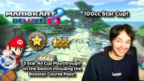 Mario Kart 8 Deluxe 3 Star All Cup Playthrough 27 100cc Star Cup Ft