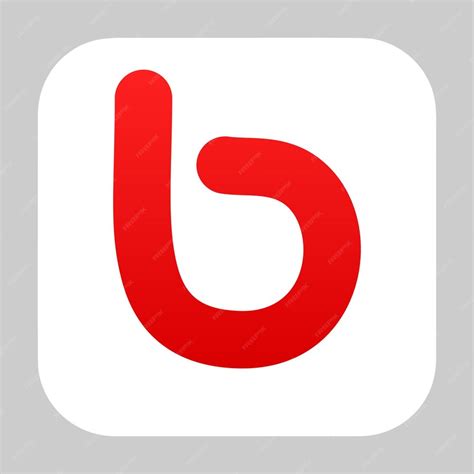 Premium Vector Letter B Logo Square Icon