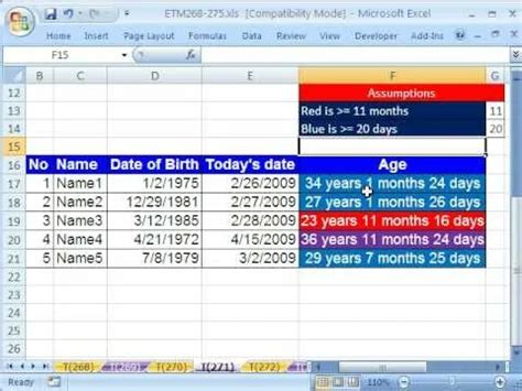 How To Conditionally Format With MS Excel S DATEDIF Function
