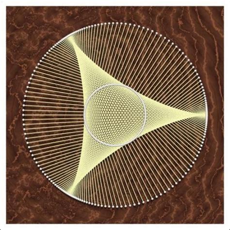 String Art Geometric Art String Art Patterns