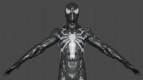 3D model Spiderman Symbiote Suit VR / AR / low-poly | CGTrader