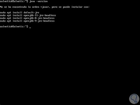 cómo instalar java con comando apt en ubuntu 18 04 solvetic
