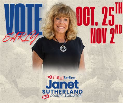 Janet Sutherland Our County Legislator