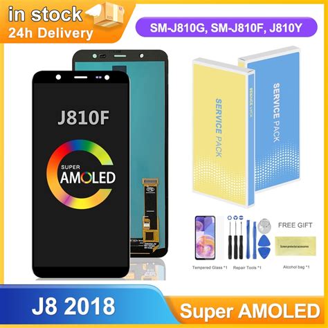 Super Amoled For Samsung Galaxy J8 2018 J810 J810g J810f Lcd Display