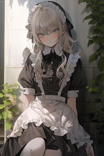 Anime Maid Girl Premium Ai Generated Image Anime Maid Girl Premium Ai Generated Image