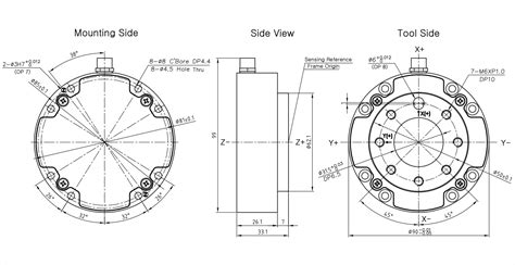 6 Axis Force Torque Sensors Al Robot