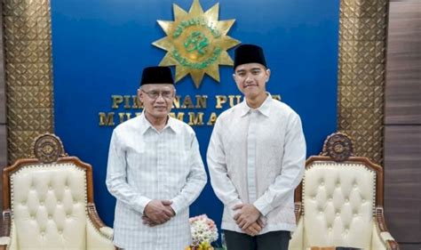 Ketum PSI Kaesang Pangarep Sowan Ke Haedar Nashir Ini Yang Di Bahas