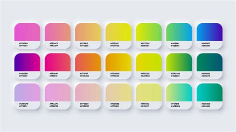 Neon Color Palette Cmyk