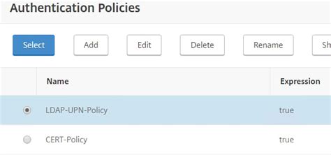 nfactor authentication with netscaler unified gateway