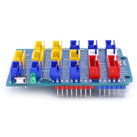 Easy IO Shield Easy Plug Colorful XH Mm Socket Sensor Expansion Board Shield Compatible For