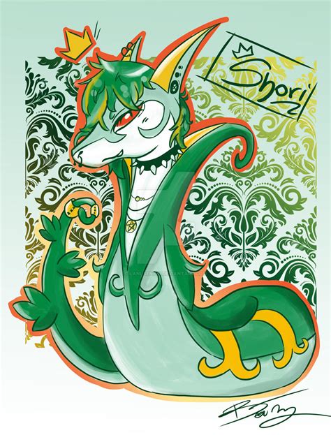 Serperior Oc Shori By Lani Senpai On Deviantart