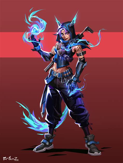 Valorant Fan Agent Kitty Frunz B Character Design Inspiration