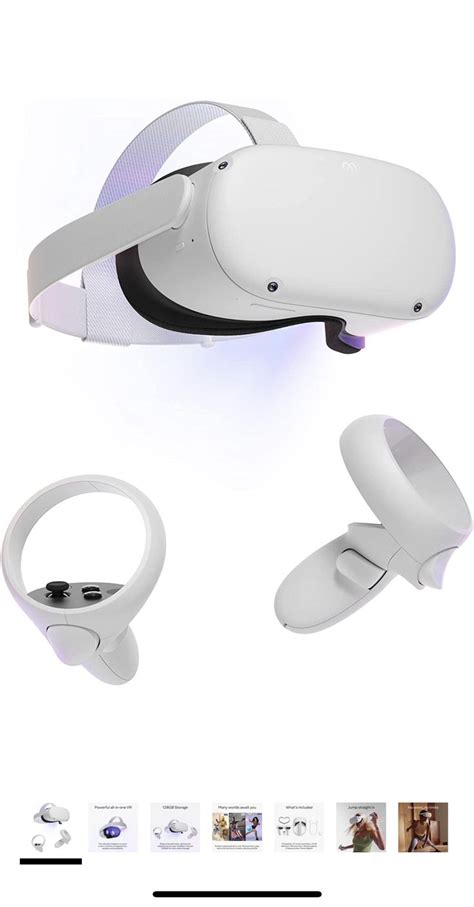 Meta Quest 2 — Advanced All In One Virtual Reality Headset — 128 Gb In