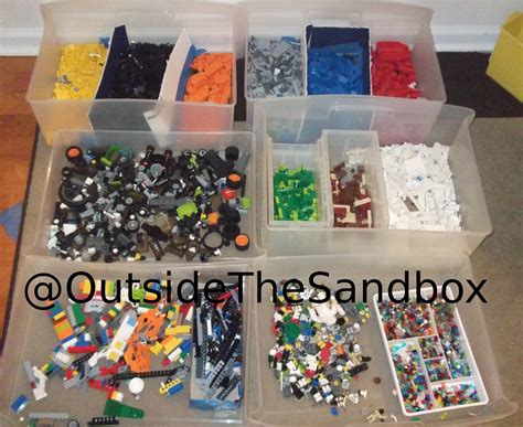 Outside The Sandbox Lego Logistics Storage And Building Project