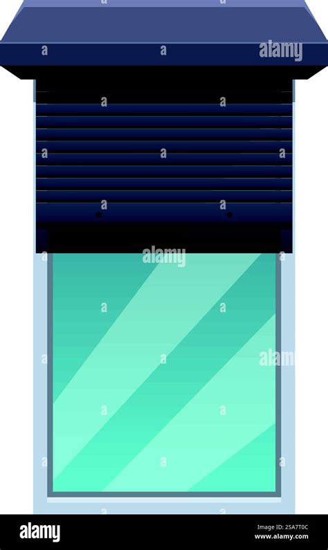 Modern Window Is Being Protected By A Security Shutter Modern Window