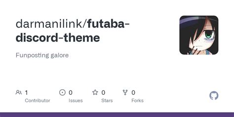 Github Darmanilink Futaba Discord Theme Funposting Galore