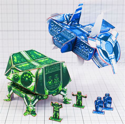 Papertoys Fold Up Toys