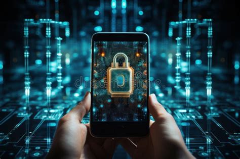 Cybersecurity And Privacy Concept Of Data Protection Secure Encryption Technology Generative