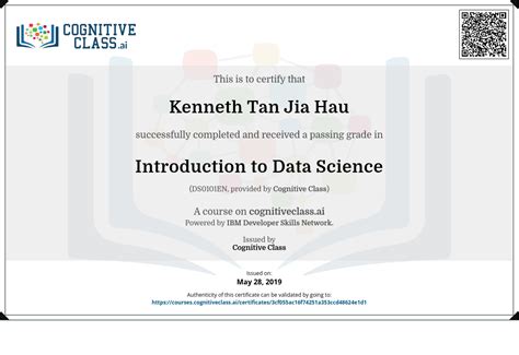 Cognitive Class Ds0101en Certificate Cognitive Class