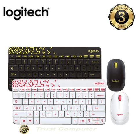 Logitech Wireless Combo MK240 2 4GHz 1000DPI Spill Resistant Keyboard