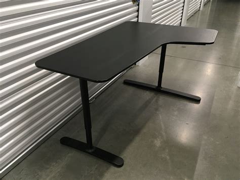 Black Ikea Bekant Corner Desks Ebay