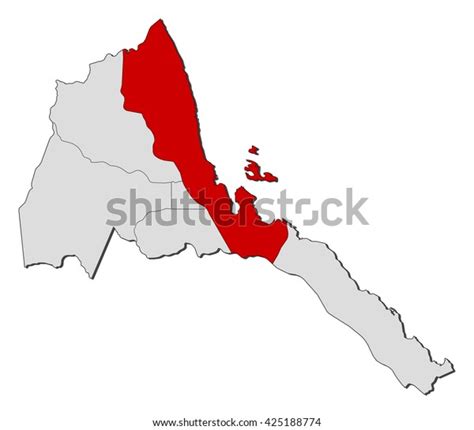 map eritrea debub stock vector royalty free 425188774 shutterstock