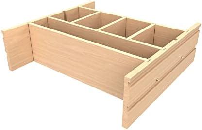 Amazon Com Rev A Shelf Deep Drawer Divider Insert Home Kitchen