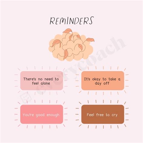 Reminders Instagram Post Canva Template Everycoach
