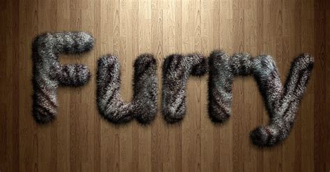 Fast Easy Way Of Creating Hair Or Fur Text Effect In Photoshop