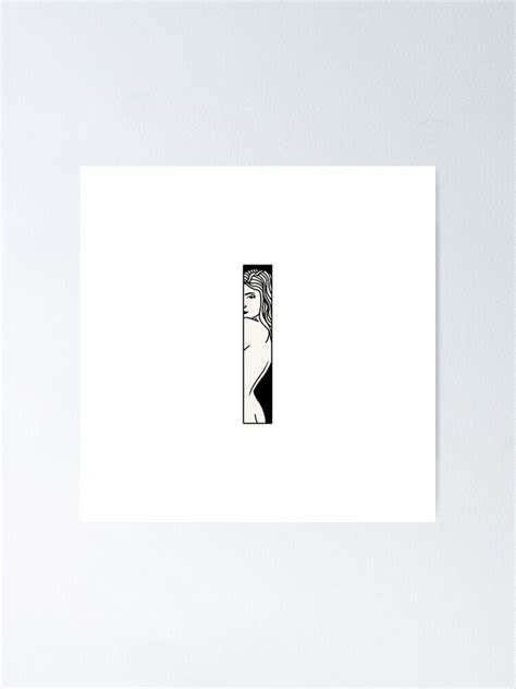 Naked Woman Aesthetic Drawing Poster By Peternorstroom Redbubble