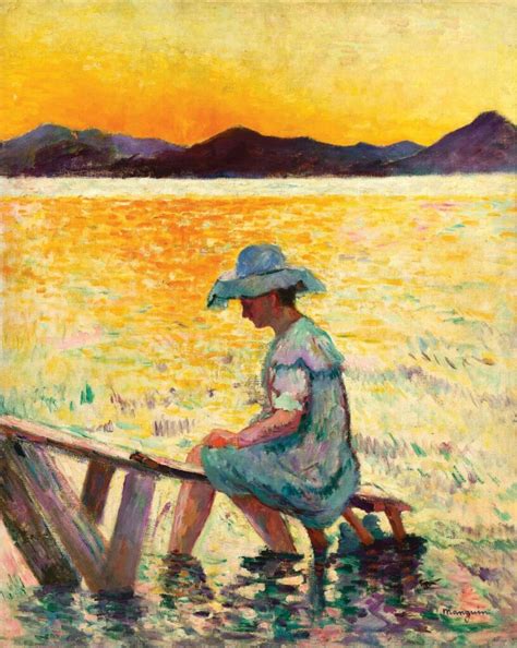 Neoimpressionismus Mit Den Farben Des Mittelmeers Im Goulandris