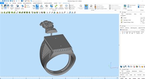 Ashok Stambh Ring 3d Print Model File