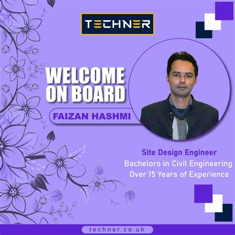 Im Truly Honored And Excited To Be A Part Of Techner That Values Innovation And Growth With