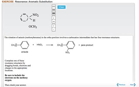 Solved Resonance Draw The Resonance Structure Of Anisole Solved The