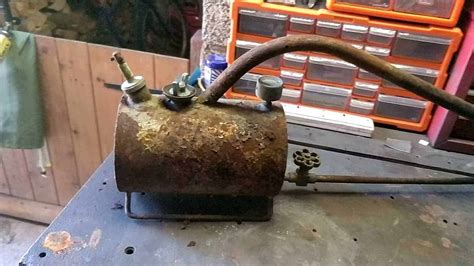 I Restored This Vintage Rusty Flame Gunweed Burner Old To New