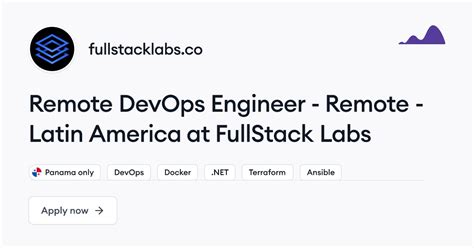 Himalayas On Linkedin Remote Devops Engineer Remote Latin America Job At Fullstack Labs