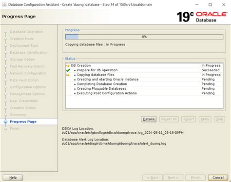 Tạo Container Database Mới Bằng Dbca Trong Oracle Database 19c Datalinks Vn
