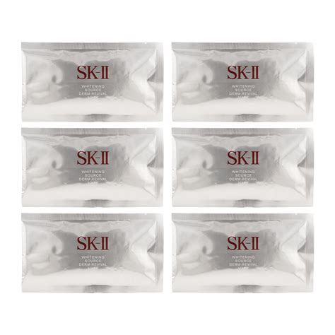 【楽天市場】 6個セット Skii エスケーツー ソース ダーム・リバイバル マスク ピテラ ナイアシンアミド ビタミンc 箱なし お試し