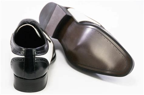Black And White Wingtip Dress Lace Ups — Dolce Vita Men