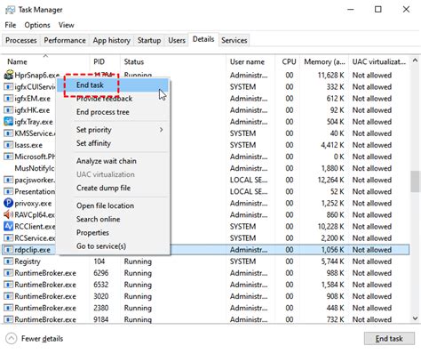 Unable To Copy And Paste To And From Remote Desktop Session In Windows 10 Or 11 How Do I Fix