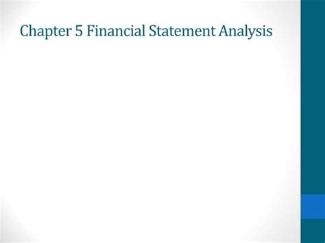 Financial Statement Analysisppt