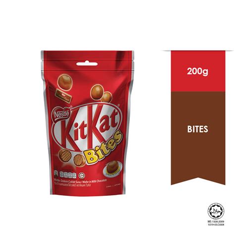 Nestle KITKAT Bites Special Bundle 1 (KITKAT Bites 200g and Chocolaty ...