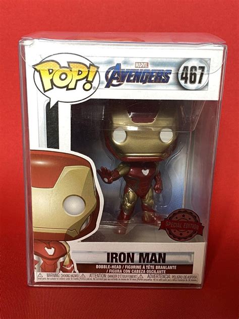 Funko Pop Marvel Avengers Endgame Iron Man Special Edition Figure On Carousell
