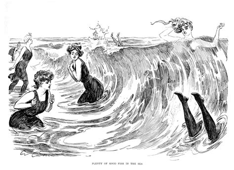The Cats And The Berries Artist Feature Charles Dana Gibson