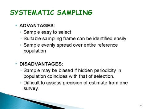 Sampling Methods Learning Objectives Learn The Reasons For